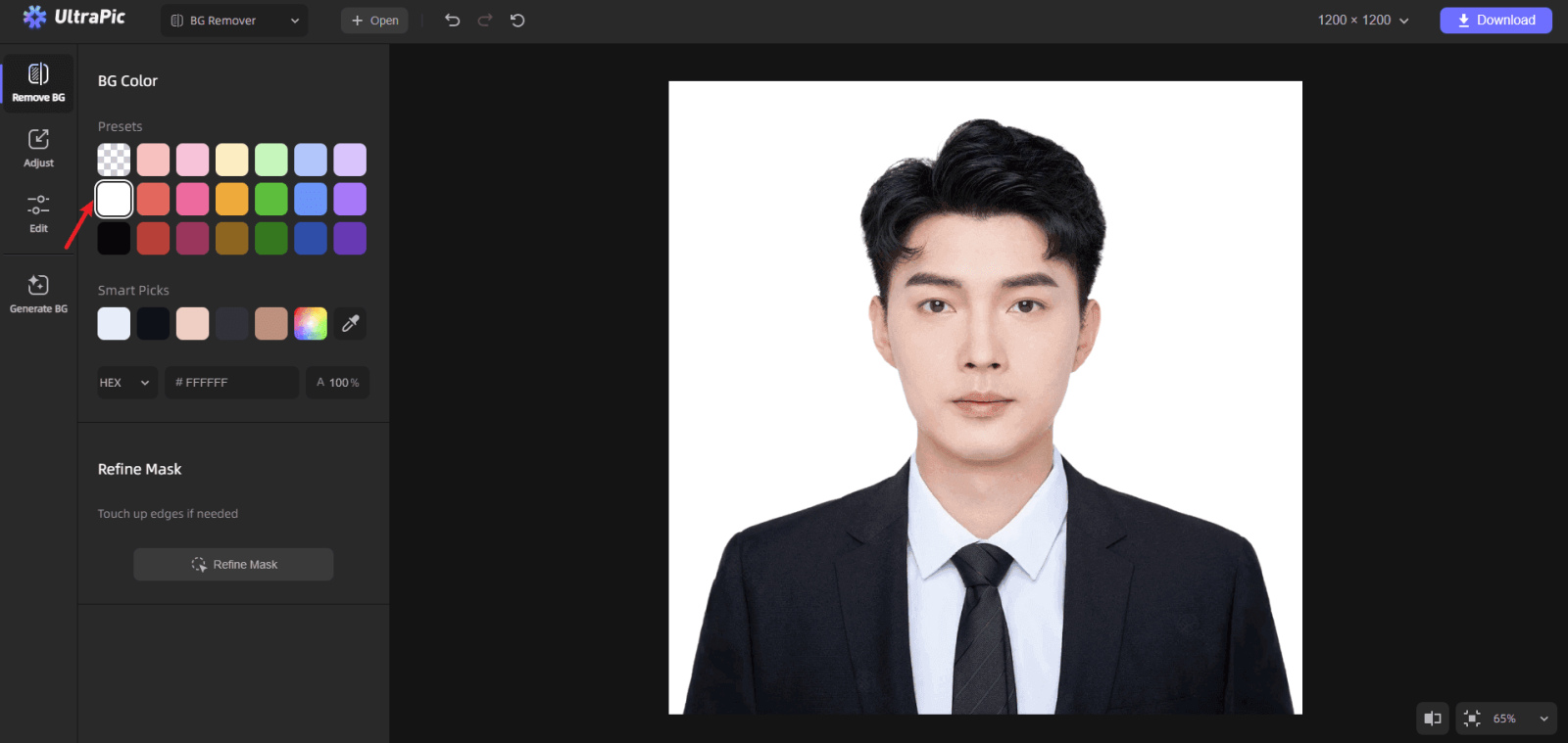 How to Change Passport Photo Background Color