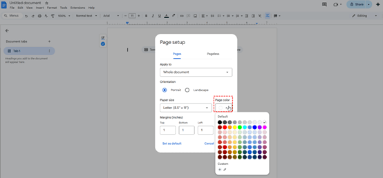 Quick Ways to Change Google Background in Chrome & Docs