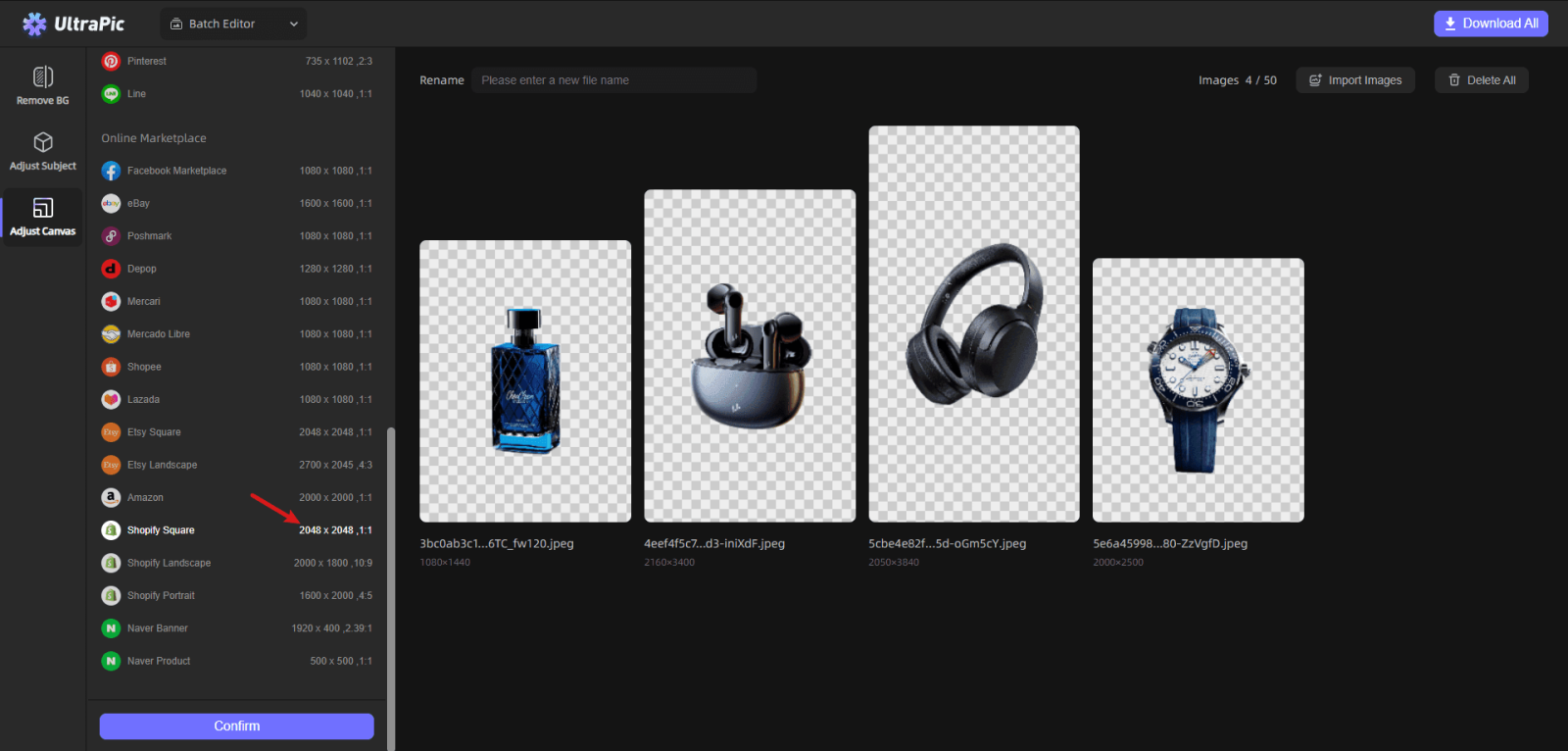 Shopify Bulk Image Editor: Quickly Optimize Massive Product Images